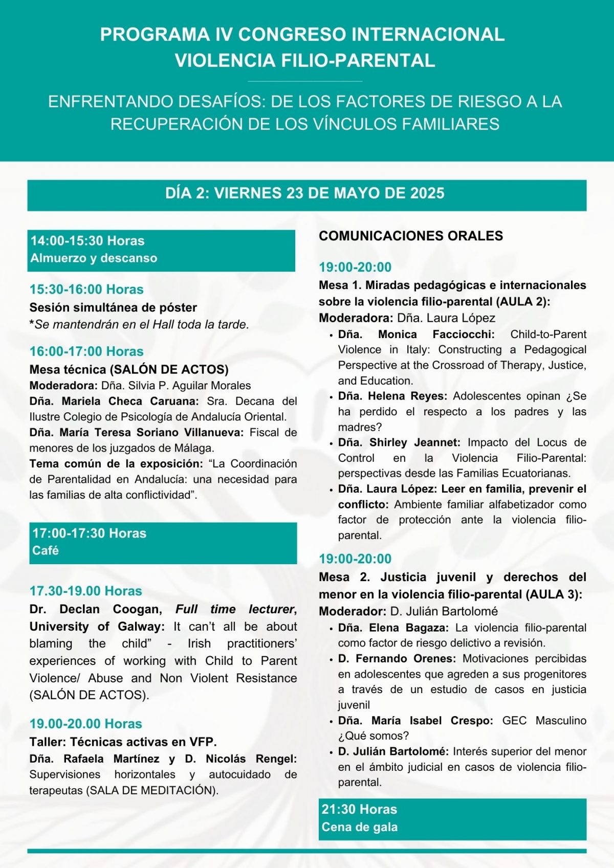 IV CONGRESO VFP PROGRAMA – SEVIFIP